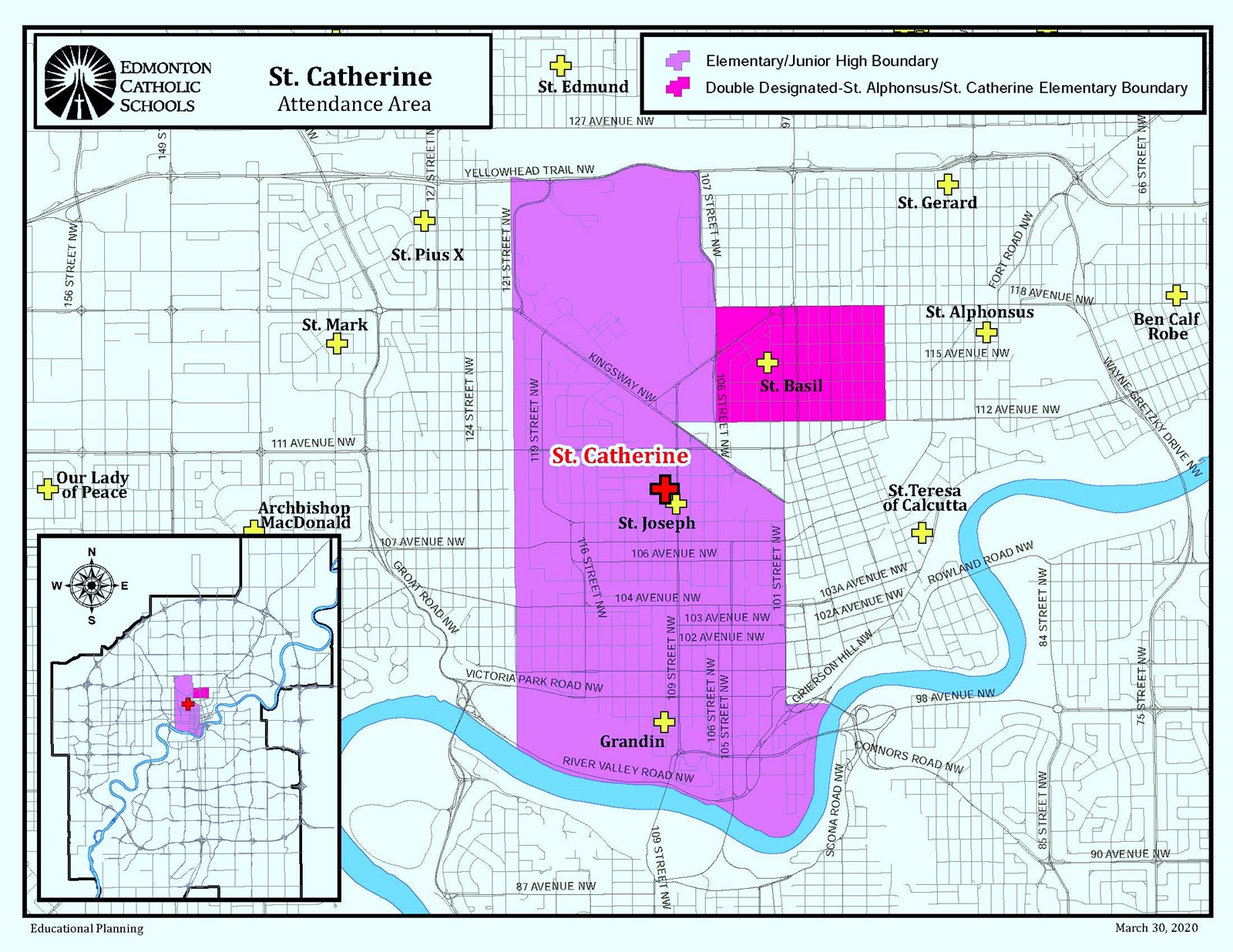 School Information - St. Catherine Catholic Elementary/Junior High School